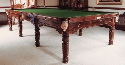 Early Victorian Snooker Table Restored by Hamiltons